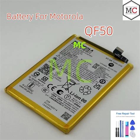 Battery Qf50 Replacement For Motorola Moto Qf50 4850mah Tools Ebay