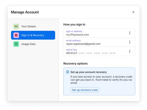Introducing Password Recovery Codes Never Lose Access Password