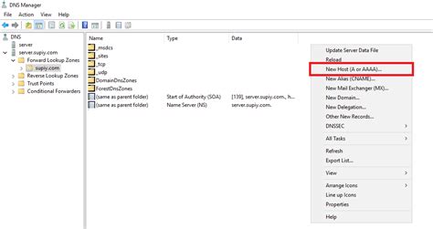 Add DNS Records On Windows Server 2016 Security Cipher