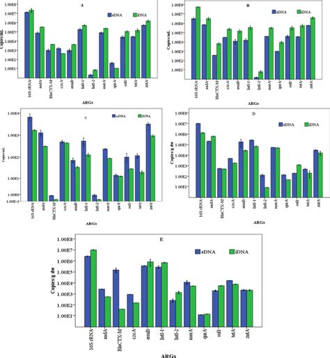 absolute abundance of args mrgs and mges copies ml and copies g in download scientific
