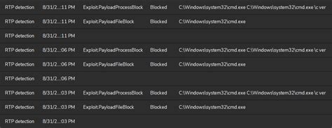 Malwarebytes Blocking Multiple Windowspowershell Files And Cmdexe