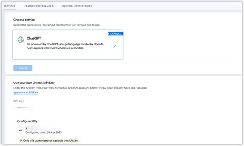 Integration Of Zia With Openai Chatgpt In Zoho Desk