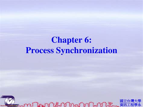 Ppt Chapter 6 Process Synchronization Powerpoint Presentation Free