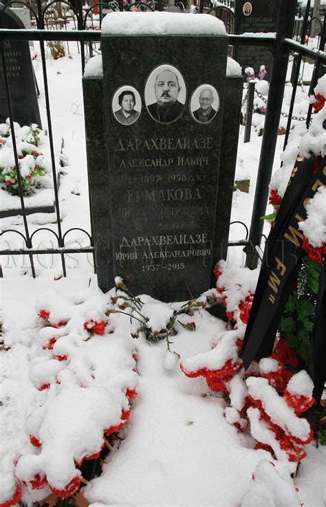 იური დარახველიძე კარგ ქართველთა საფლავები