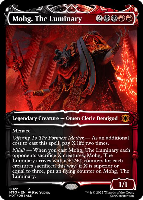 Mohg The Luminary More Souls Inspired Cards R Custommagic