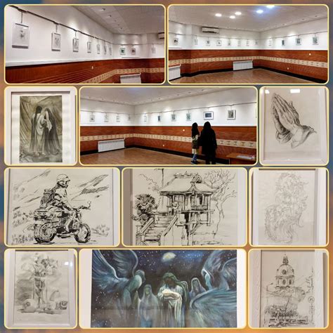 برپایی نمایشگاه آثار طراحی و نقاشی « شیدا زین العبادی در نگارخانه استاد جواد بختیاری وزارت