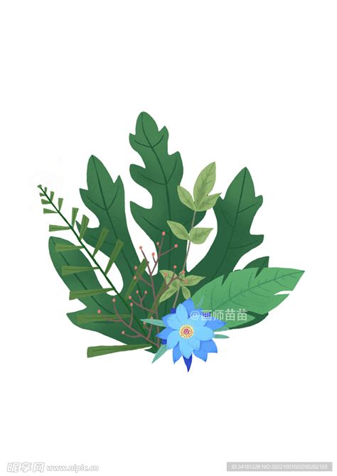 植物插画素材设计图psd分层素材psd分层素材设计图库昵图网