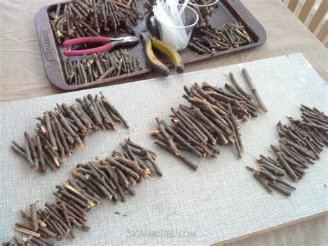 Twig Christmas Tree Luminaries