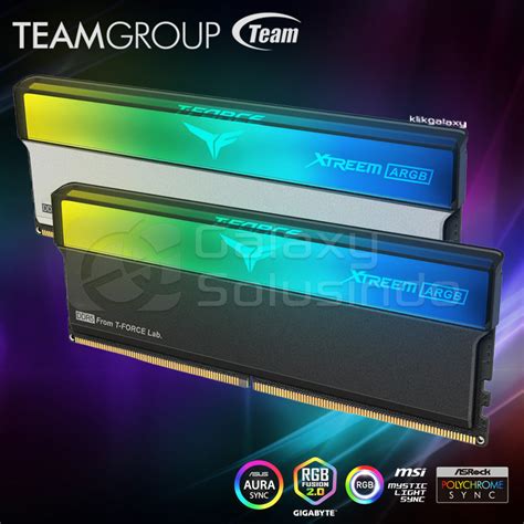 Jual Team T Force Xtreem Argb 2x16 32gb Ddr5 Kit 7600mhz Black White Shopee Indonesia