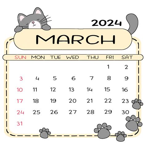 Calendario Marzo E Aprile 2024 Stampabile