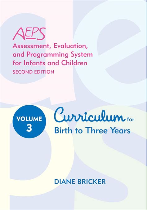 Assessment Evaluation And Programming System Curriculum For Birth To