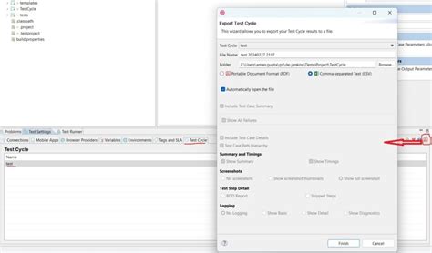 Test Cycles Provar Documentation