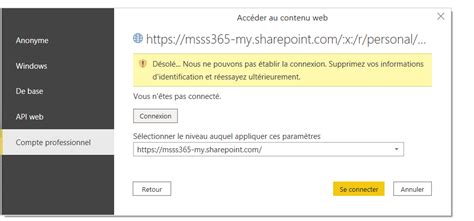 I Cant Connect To Pbi By Using Sharepoint Link Microsoft Fabric Community