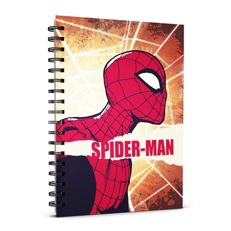 Spider Man Spiral Notebook Desi Urban