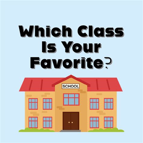 What Is Your Favorite Class In The First Semester The Wave