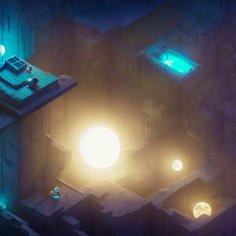 Isometric Lunar Lander Unreal Engine Greg Rutkowsk By Ziggyxdust On Deviantart