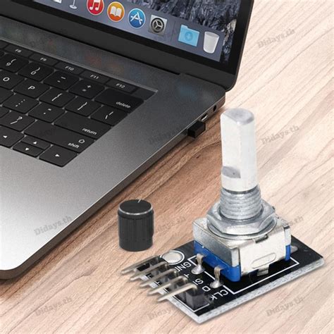 hw 040 360 องศา rotary encoder โมดูลสวิทช์เซ็นเซอร์อิฐ development board shopee thailand