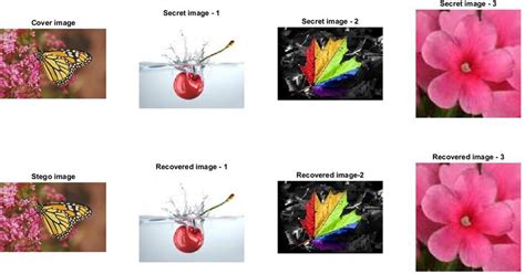 lsb technique embedding and extraction of multiple color images in a