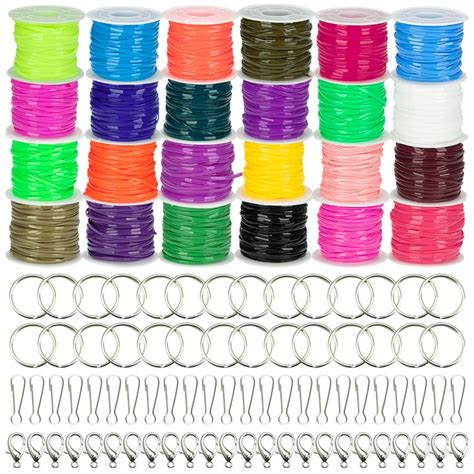 Lanyard String Cridoz Gimp String Kit With 24 Rolls 59 Off