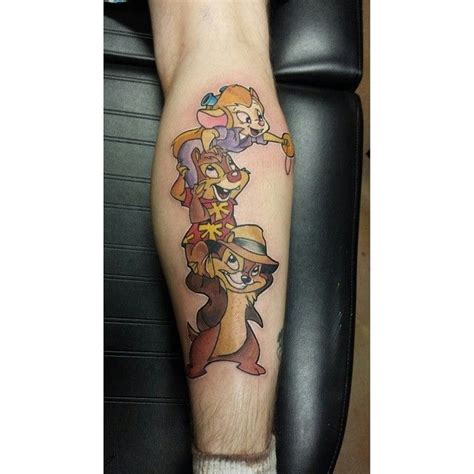 Chip And Dale Rescue Rangers Tattoos For Women Different Tattoos Disney Tattoos