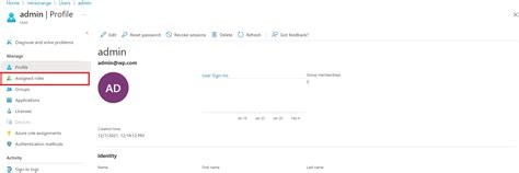 Assign Azure Ad Roles And Groups To User Create Groups In Azure Ad