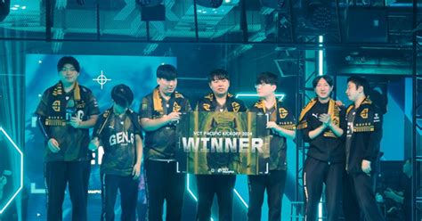 [vct 퍼시픽 킥오프] 경험치 잘 먹은 젠지 Prx에 복수하며 우승