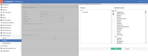 Setting Up Geo Blocking With Fortiweb Ip Protection A Windows System