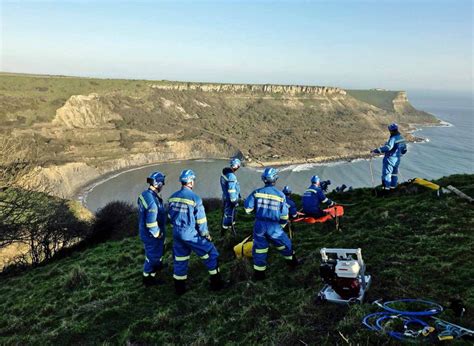 Walker Rescued After Getting Stuck On Cliff At Chapmans Pool Swanage