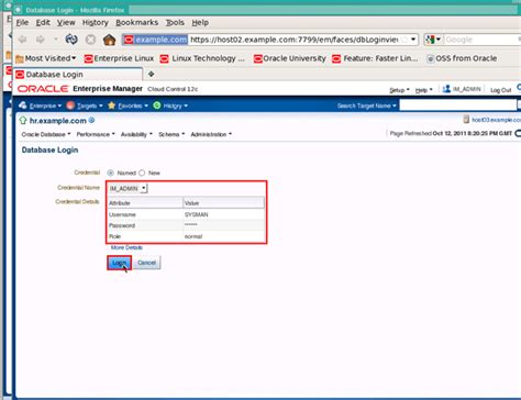 Oracle Enterprise Manager 12c Enterprise Ready Framework Create And