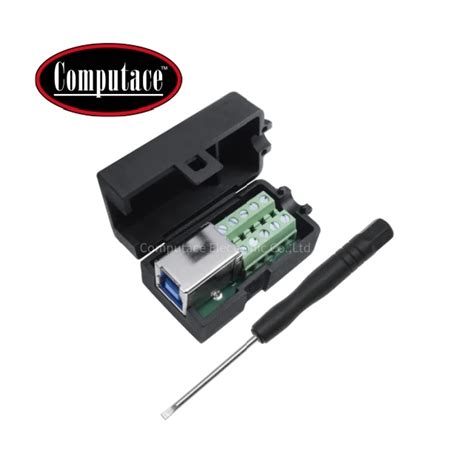Usb 3 0 Type B Modular Socket Set Female To Terminal Block With Enclosure Buy This Terminal