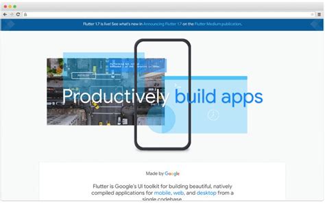 Why Use Flutter For Building Cross Platform Apps Build An App Flutter Ui Framework