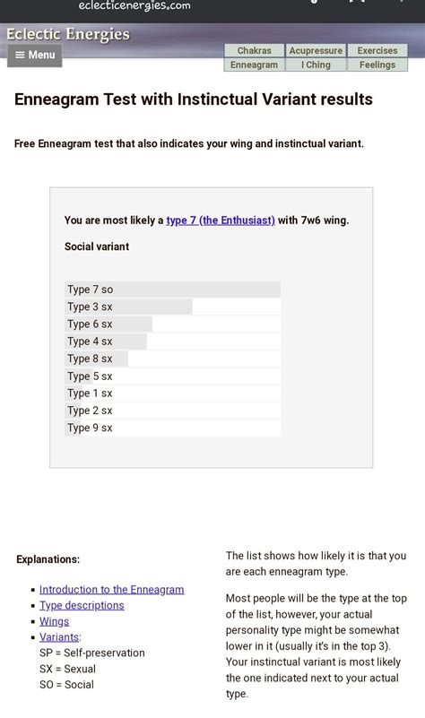 What Is My Instinctual Variant Idk How Tf It Works Mbti