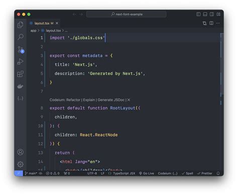 การติดตั้งฟอนต์ แบบ Self Host เพื่อใช้งานใน Nextjs