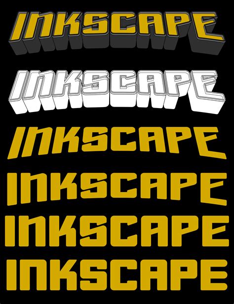 Inkscape1steps Inkspace The Inkscape Gallery Inkscape
