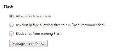 How To Block Flash Videos In Google Chrome Browser