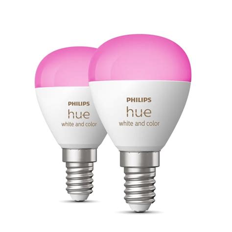 Philips Hue White And Color Ambiance E14 Luster 51 Watts Pack De Deux