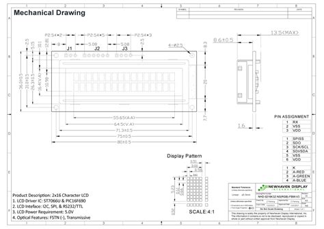16x2 Character Lcd Fstn Negative Serial Display With Rgb Backlight