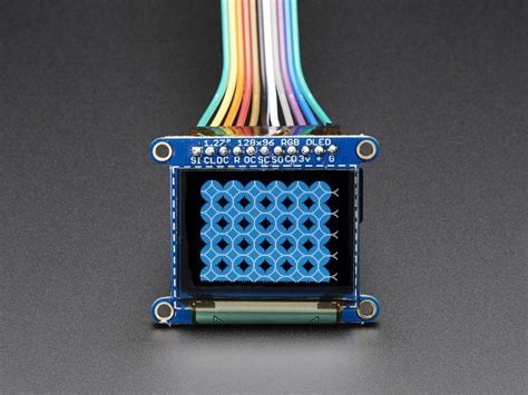 Oled Breakout Board 16 Bit Color 1 27 W Microsd Holder
