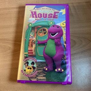 Barney Come On Over To Barneys House Vhs 2000 Purple Clamshell Etsy