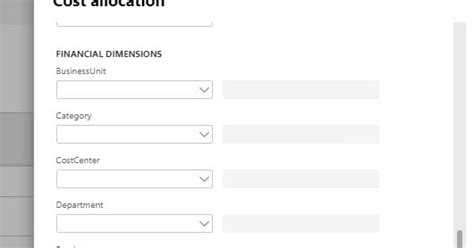 Microsoft Dynamics Ax D365ax7 Add Dimension Controls On Dialog Programmatically