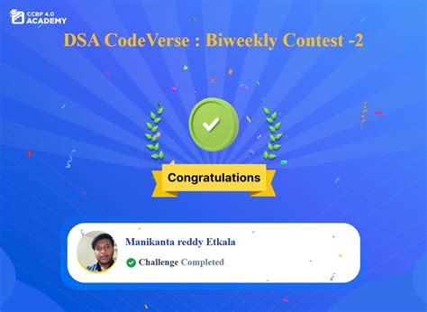 Manikanta Reddy On Linkedin Dsacodeverse Nxtwave Nxtcode Nxtwave Ccbp Ccbpians Ccbpacademy