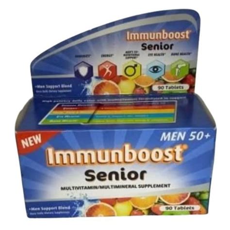 Buy Immunboost Senior Men 50 X90 Tablets In Nigeria Vitamins