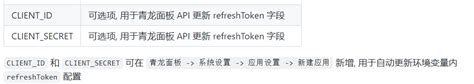 关于CLIENT ID 和 CLIENT SECRET Issue mrabit aliyundriveDailyCheck GitHub