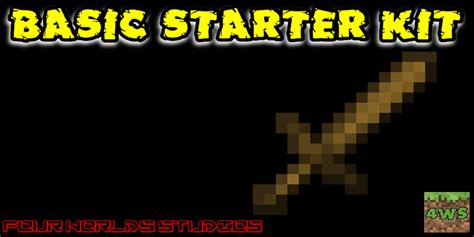 Basic Starter Kit Minecraft Addon