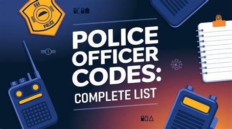 Police Codes Police Pathfinder