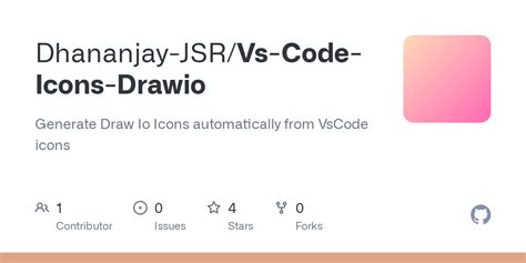 GitHub Dhananjay JSR Vs Code Icons Drawio Generate Draw Io Icons