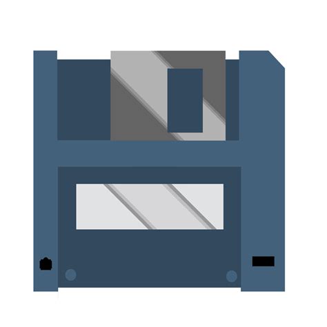 Download Floppy Disk Vector Illustration Blue Royalty Free Stock