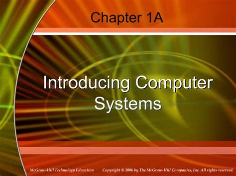 Introducing Computer Systems For Bs Computer Ppt