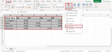 How To Do Conditional Formatting For Blank Cells In Excel