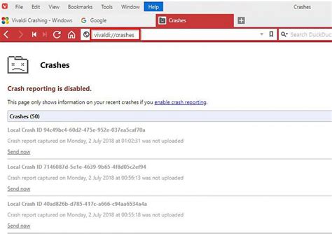 Vivaldi Crashing Windows 10 Forums
